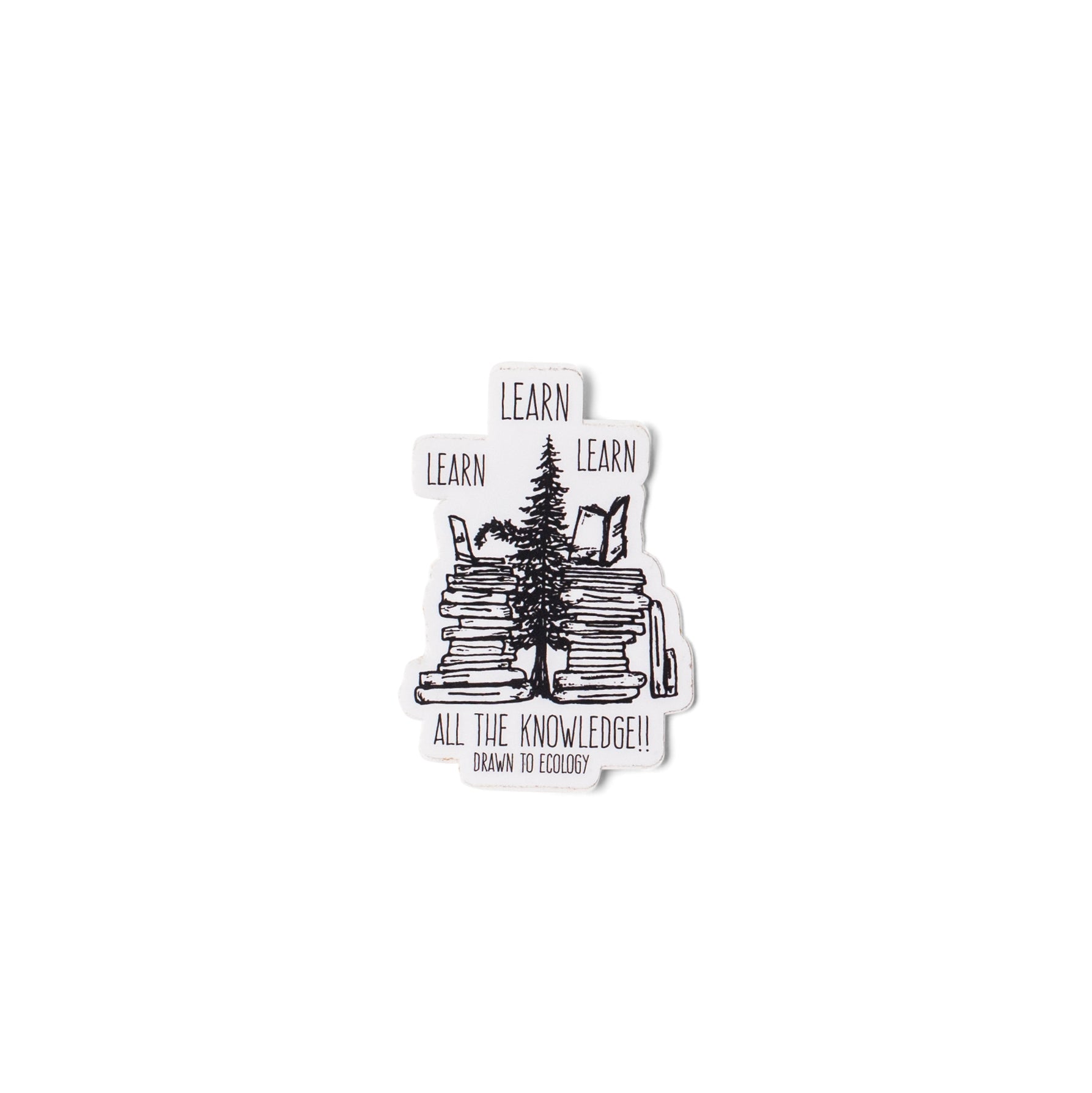 Learn Sticker – Drawn to Ecology