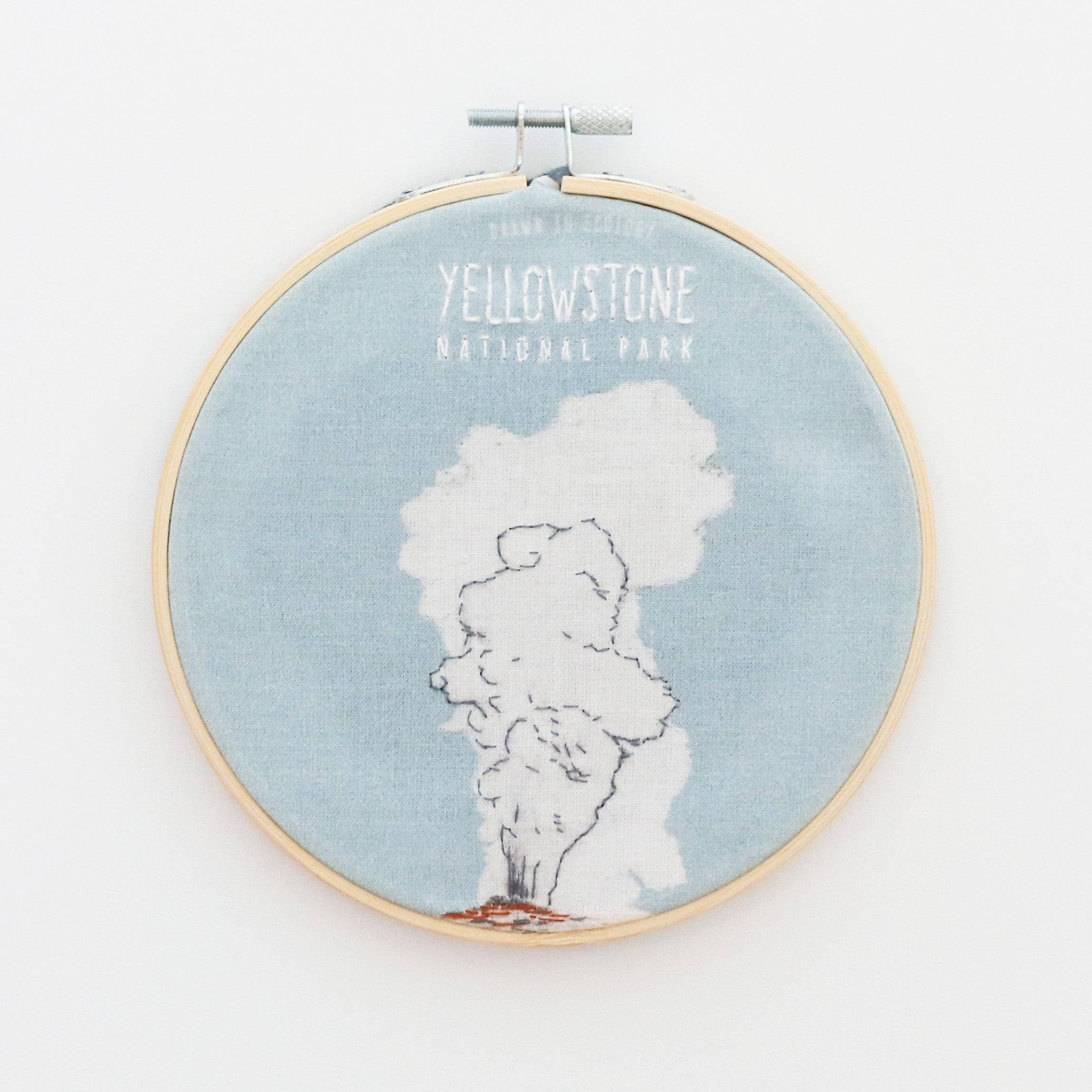 DIY Old Faithful Yellowstone Embroidery Kit – Drawn to Ecology